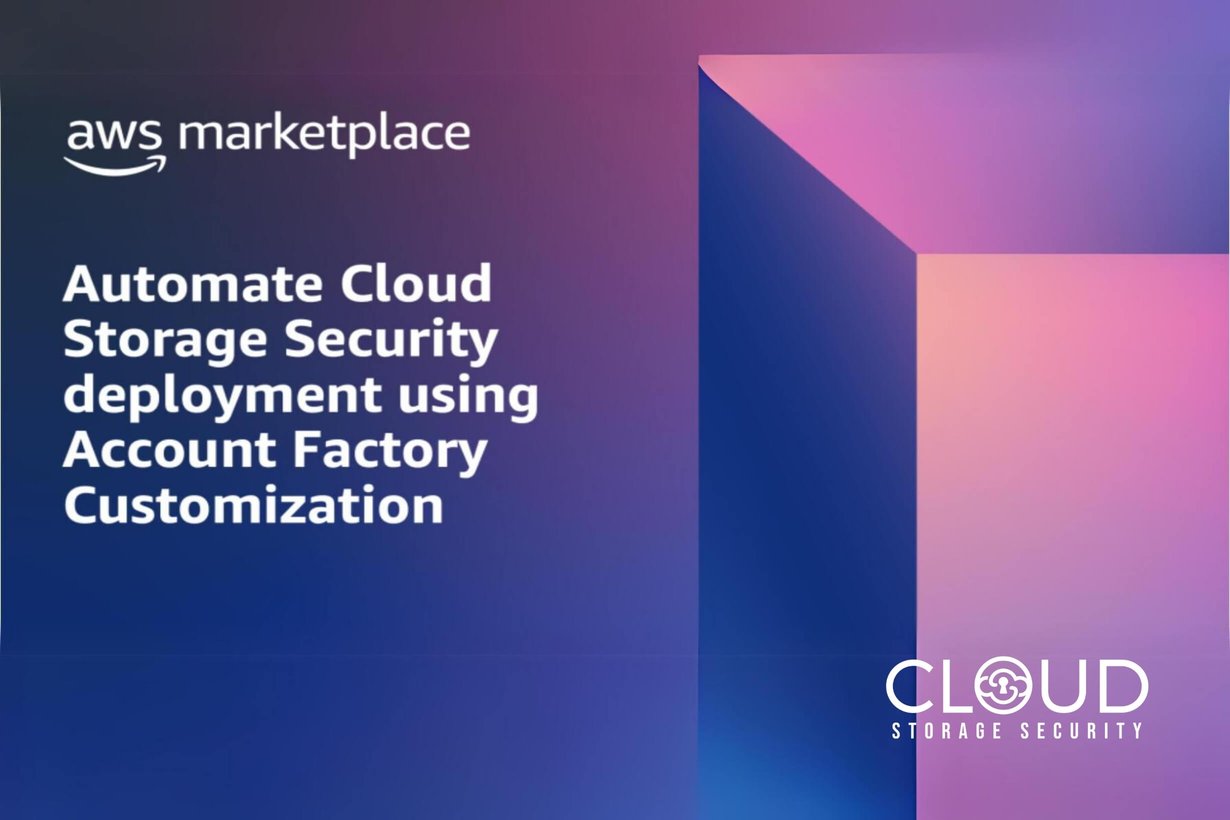 Automate Cloud Storage Security with Account Factory Customization