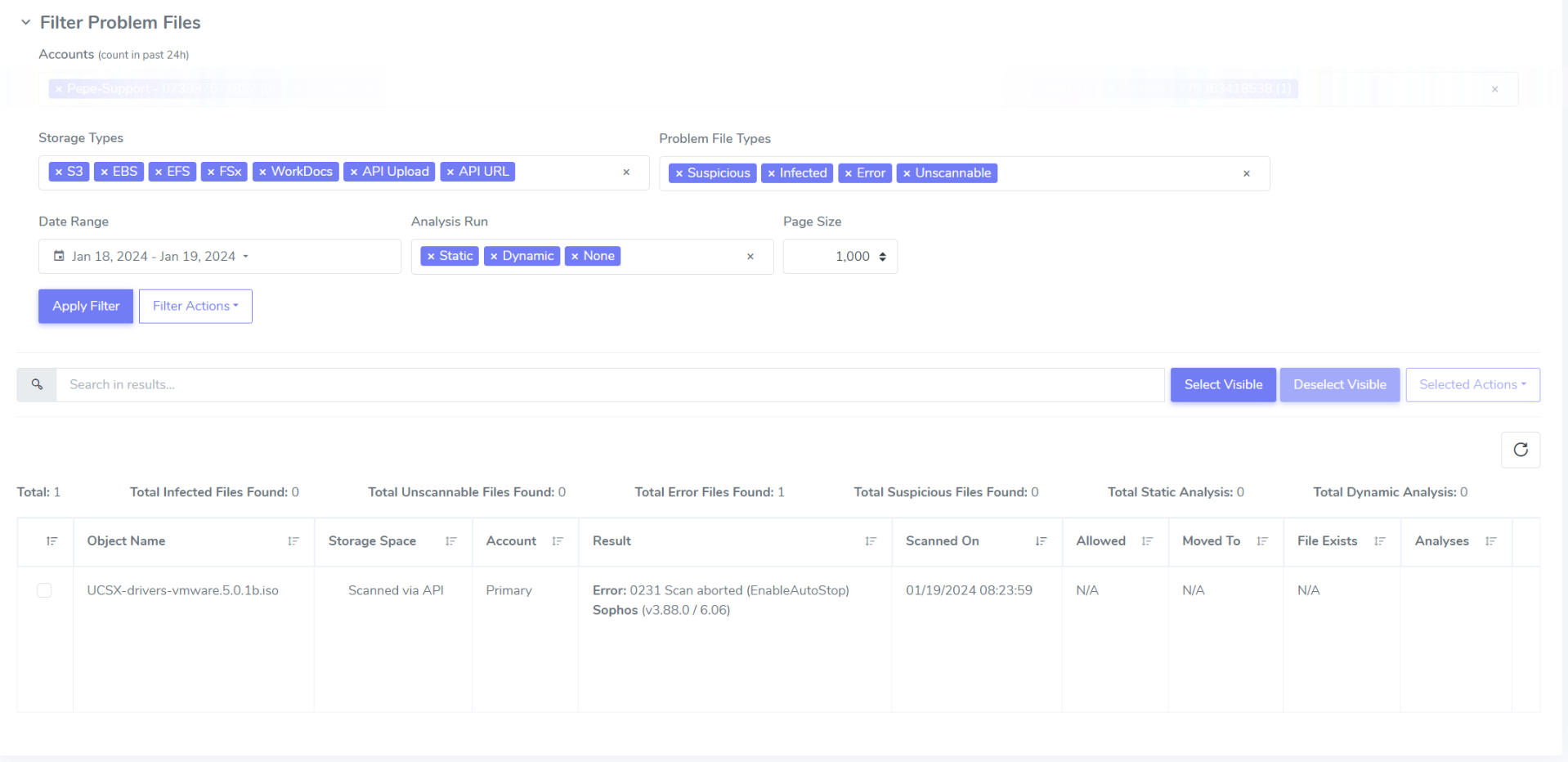 Cloud Storage Security Reporting Functionality - See The Data You Need