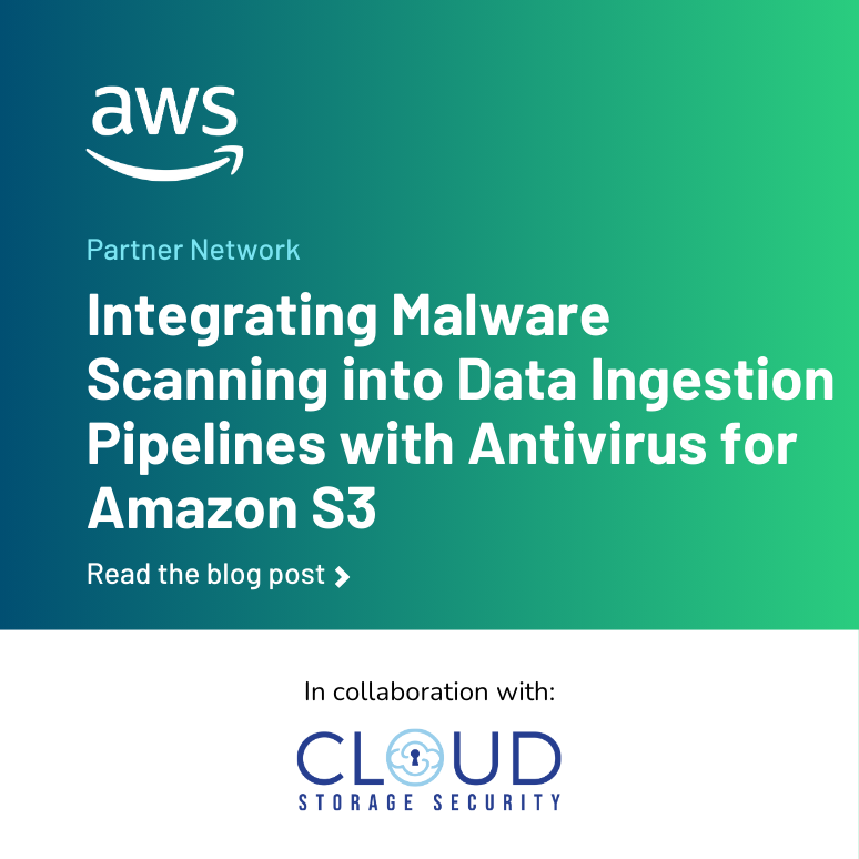 Data Security for AWS Storage